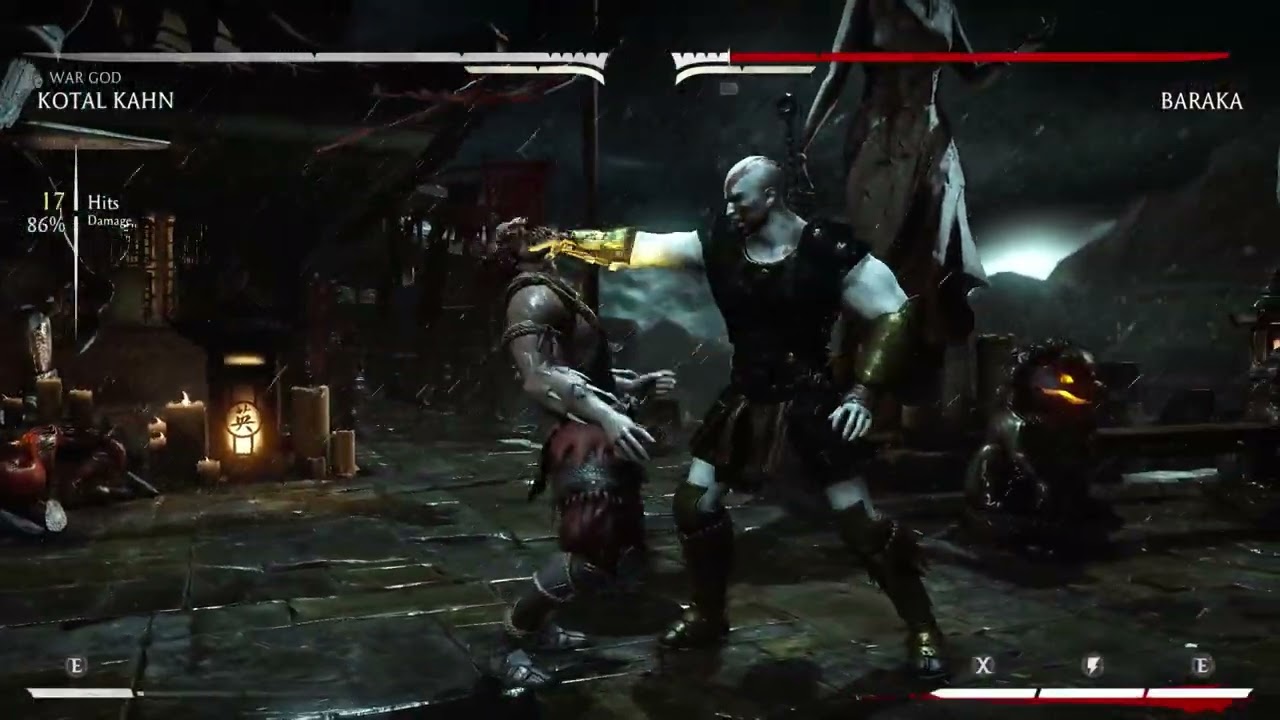 MKX KRATOS 101% DAMAGE COMBO - YouTube