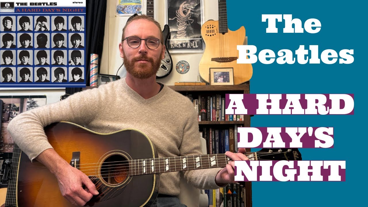 The Beatles - A Hard Day's Night | Guitar Lesson (Easy) - YouTube