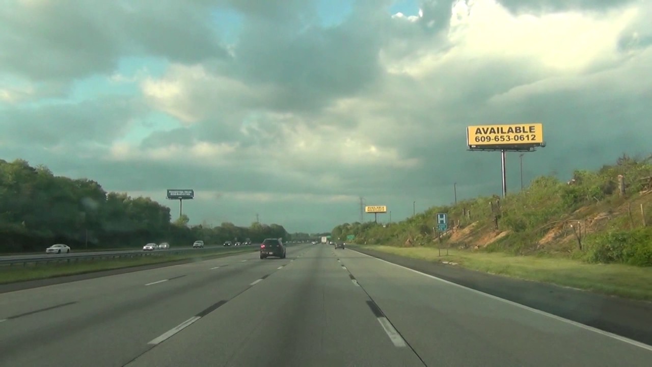 I-295 NB I-95 (Delaware) to Exit 67 (New Jersey) Part 2 - YouTube
