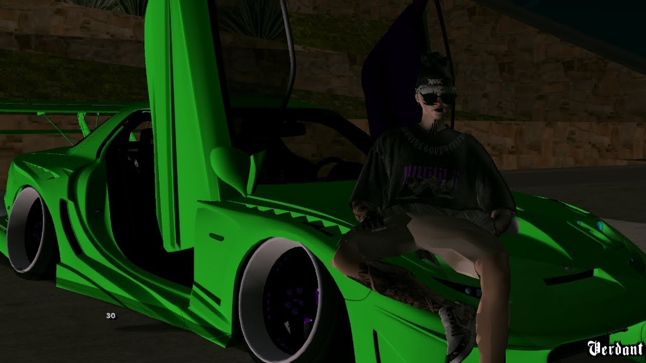MOD MAZDA RX 7 ANUBIS HIJAU LIMAU[GTA SA] - YouTube
