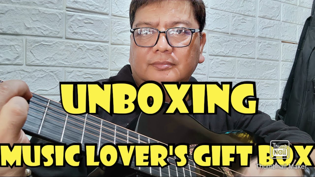 UNBOXING, MUSIC LOVER'S GIFT BOX - YouTube