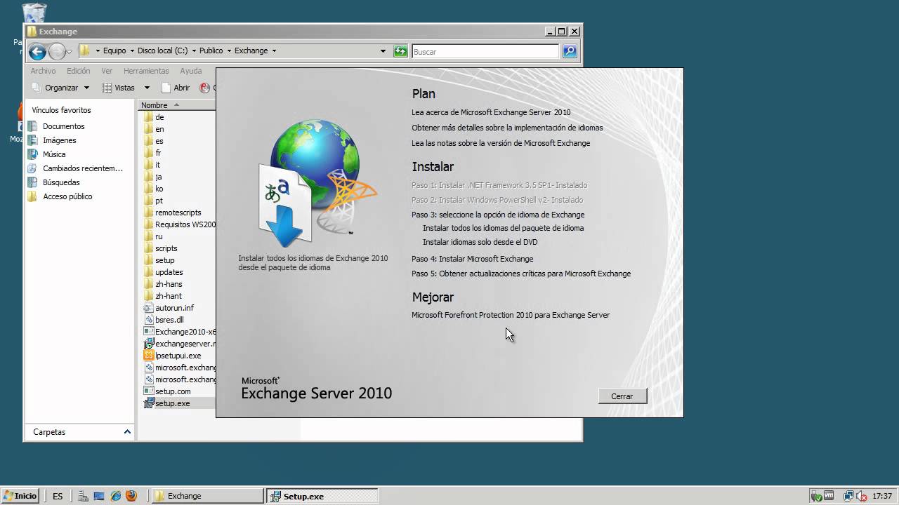 Tutorial de exhange server 2010 - YouTube
