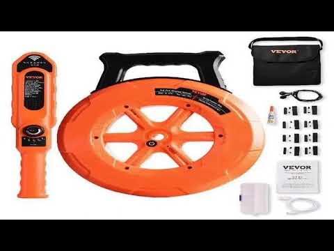 VEVOR Pipe Locators 30m Underground P67 Waterproof Pipe Blockage ...