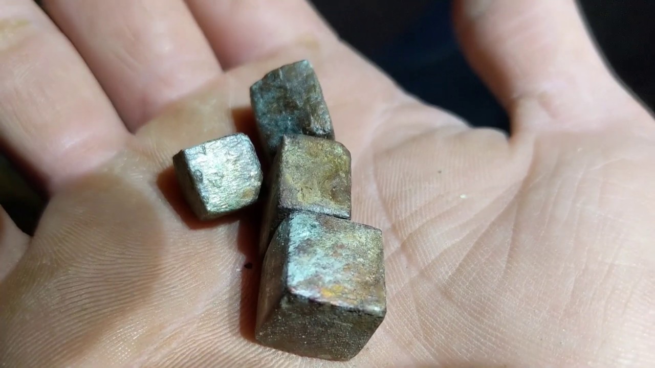 Huge Talc Mine With Pyrite Crystals In It! - YouTube