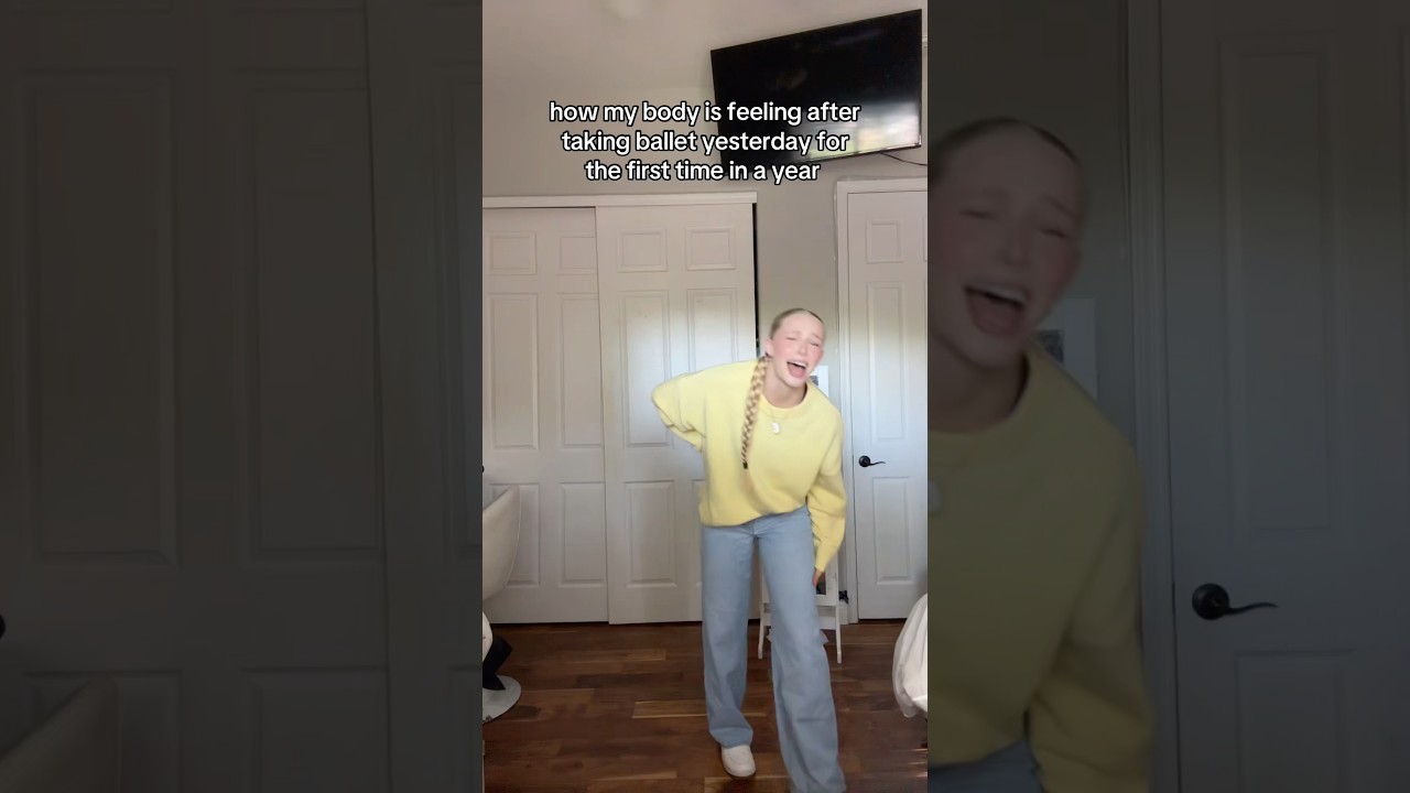IVE NEVER BEEN MORE SORE-🥲 #ellahperry #shorts #feed #relatable #dancer ...
