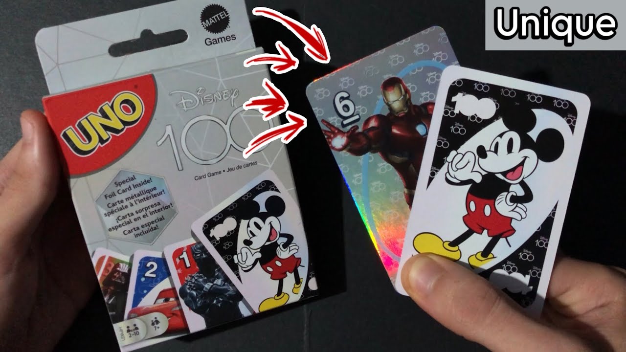 Unboxing del UNO 100 Años de Disney 🇺🇸 - YouTube