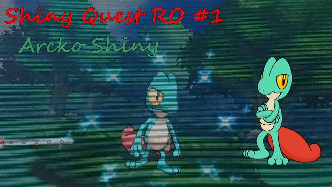 [Shiny Quest RO #1] - LIVE Shiny female Arcko/Treecko after only 12'287 ...