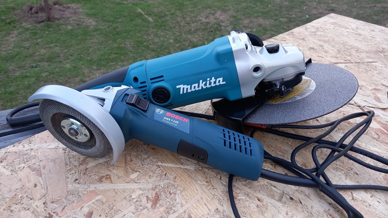 FLEX MAKITA 2000 W. IL FOLOSESC PENTRU A FACE DIVERSE LUCRURI DIN FIER ...