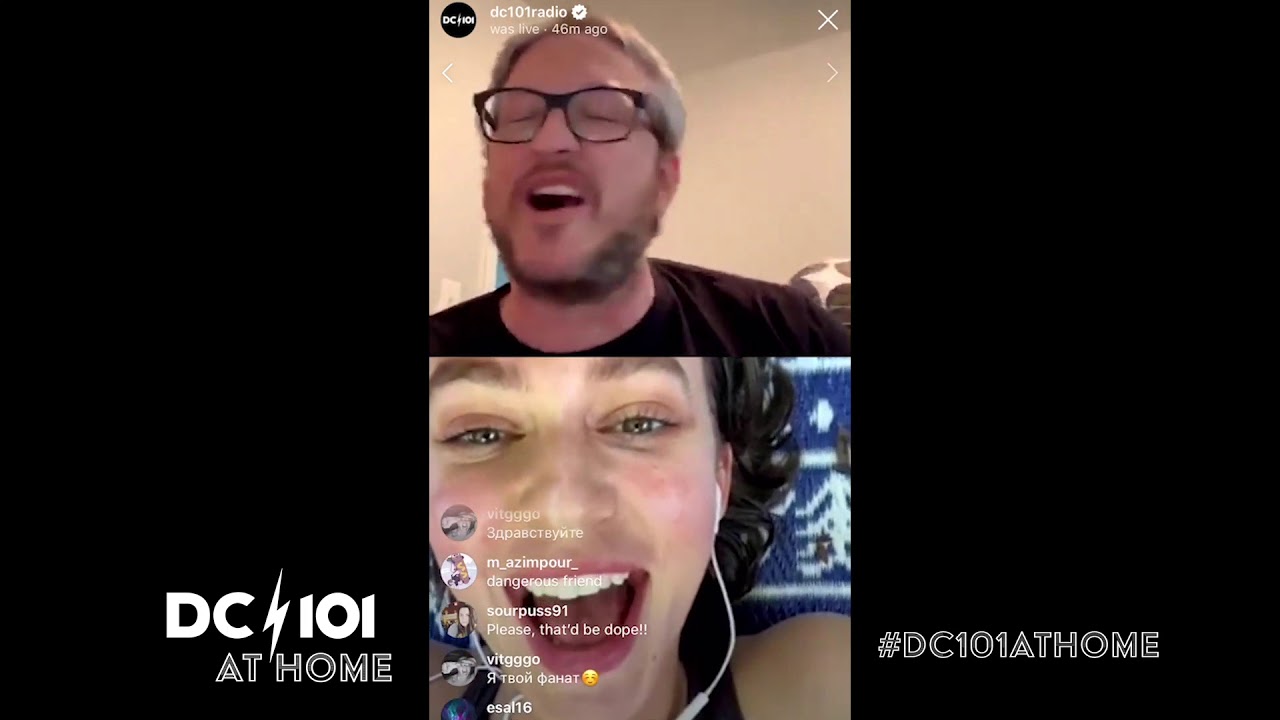 Meg Myers Joins DC101's Mike Jones on Instagram for Interview and ...