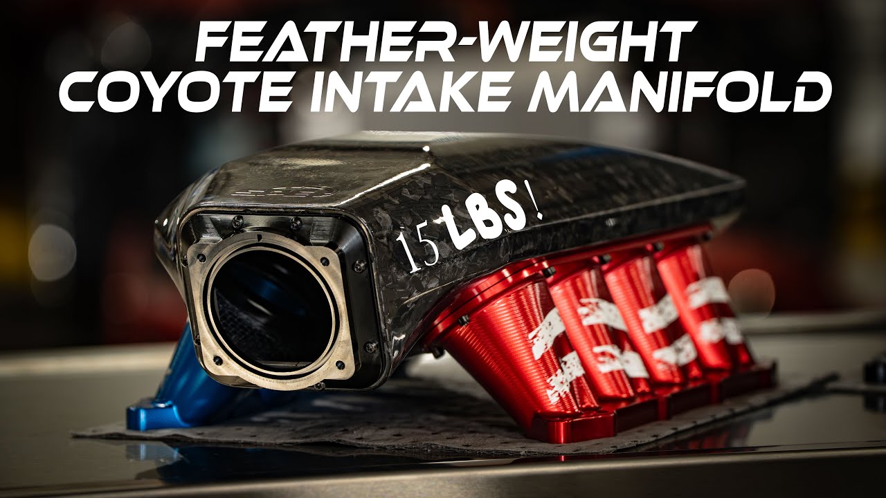 Ford Coyote Carbon Fiber Intake Manifold - Lightest on the Market ...