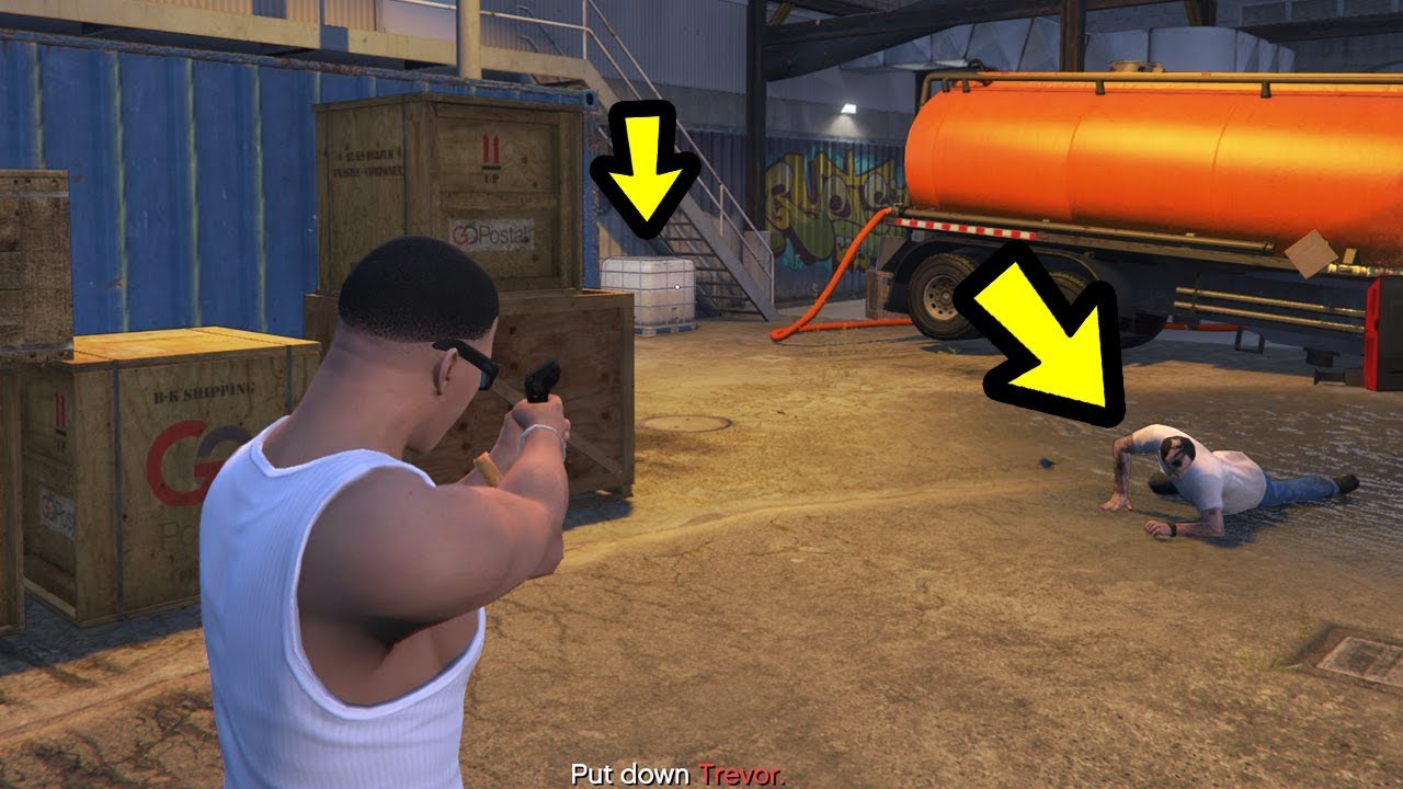 How to Save Trevor after the Final Mission - YouTube