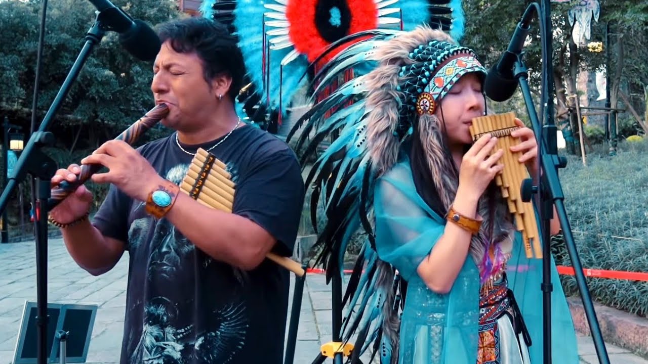 The Soun Of Silence - Músic Native - Jean Atauje y Aileen Wang 🪈 2026 ...