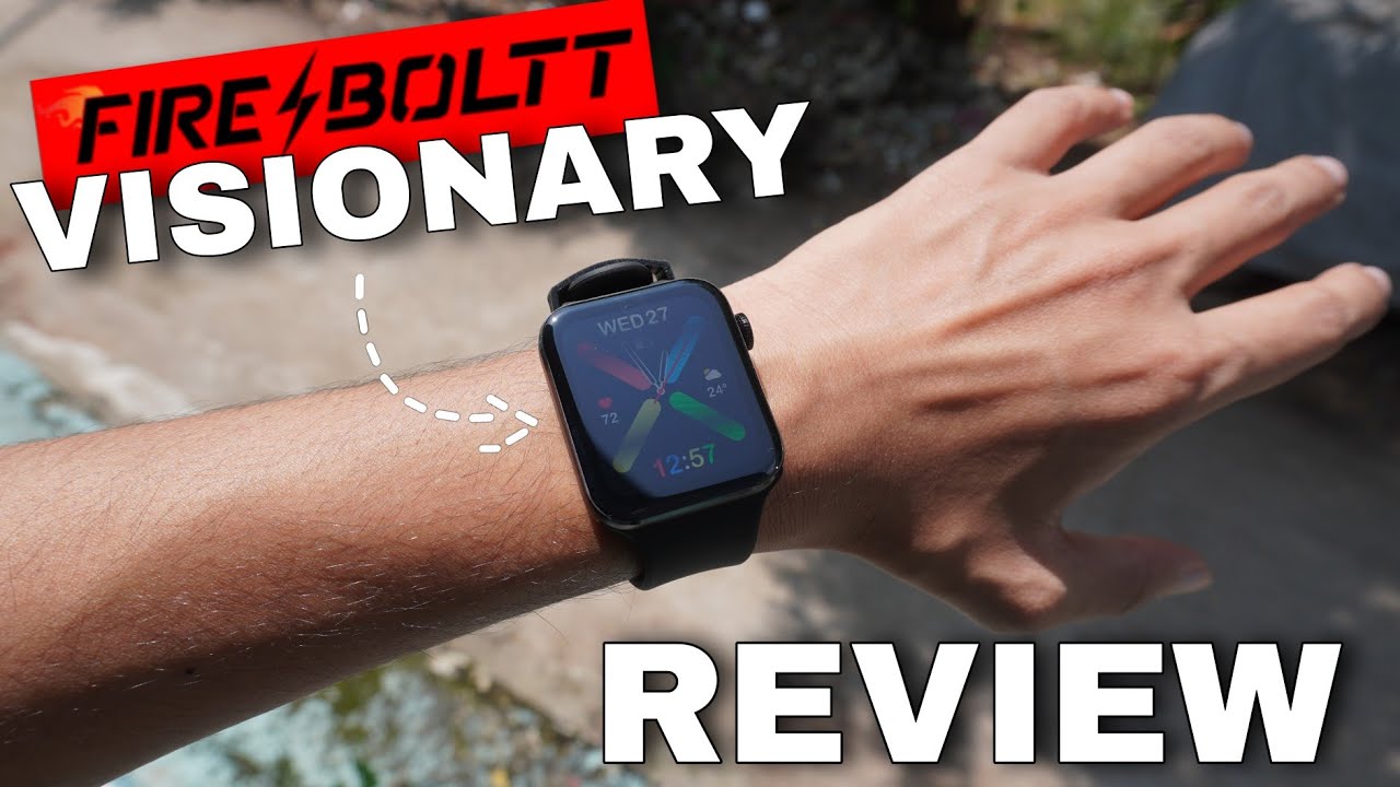 Fire Boltt VISIONARY 🤯🔥- AMOLED | BLUETOOTH Calling Smartwatch ...
