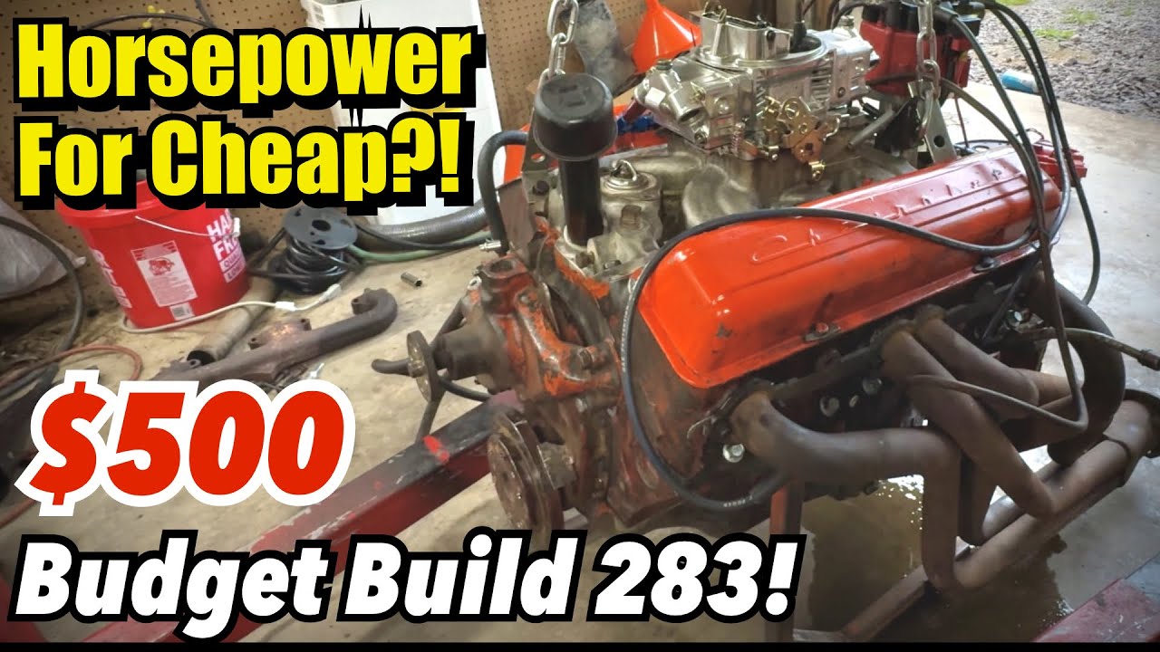 Building an Old School Hot Rod Engine for CHEAP! Budget Small Block ...