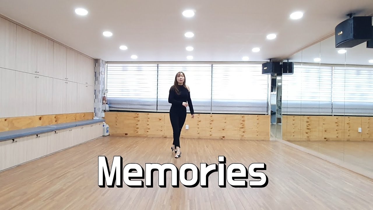 Memories - Line Dance (Demo & Count) - YouTube