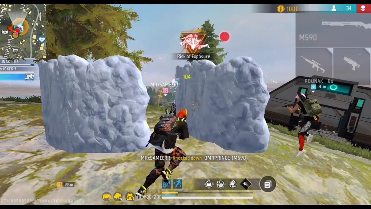 Free Fire turnament 🔥 highlights by SAMEER FF - YouTube