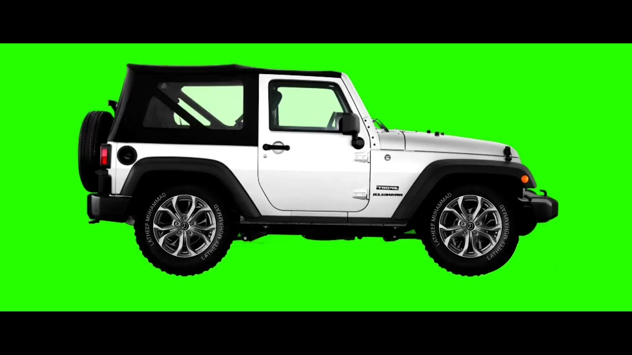 green screen Jeep - YouTube