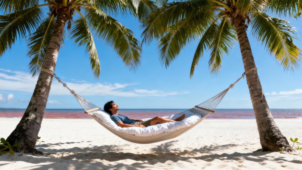 Tropical Beach Harmony Breaths Deeper Than Night For Calm Dreamy Sleep ...