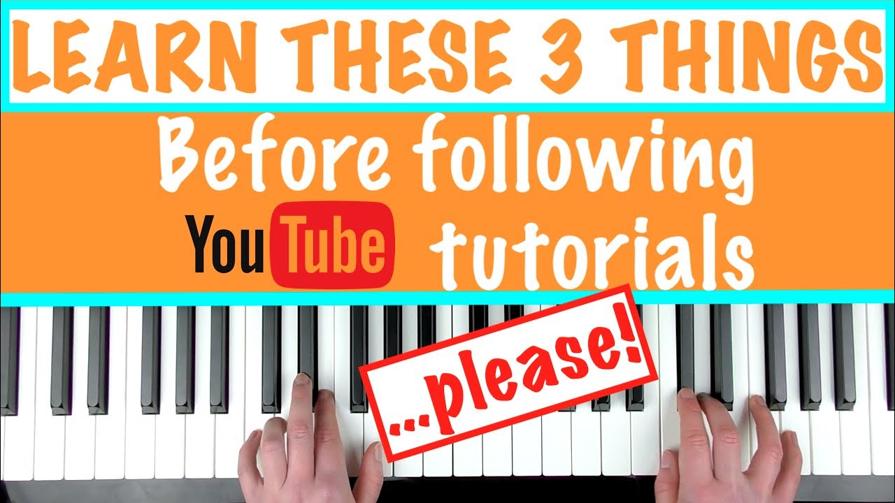 3 ESSENTIAL THINGS BEGINNER PIANO PLAYERS SHOULD LEARN - Advice From An ...
