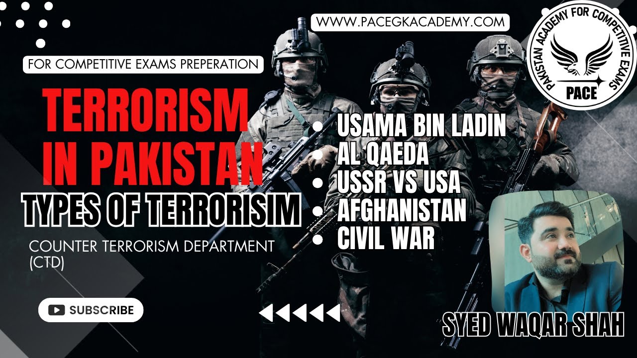 Terrorism in Pakistan Complete detail, CTD Corporal - YouTube