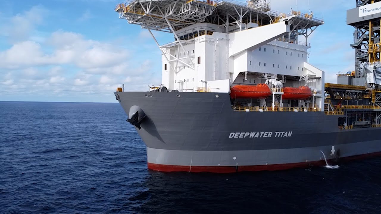 The Deepwater Titan Naming Ceremony - YouTube