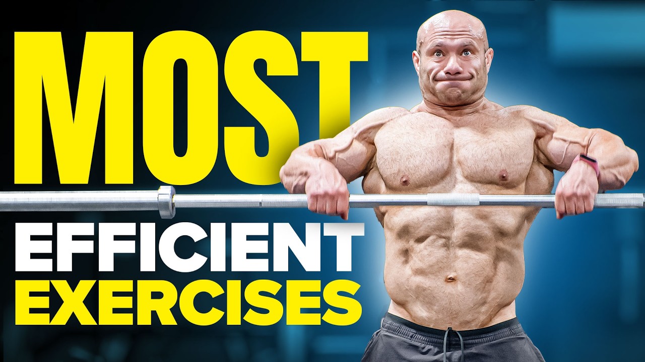 The 8 Most Efficient Lifts for Size and Strength - YouTube