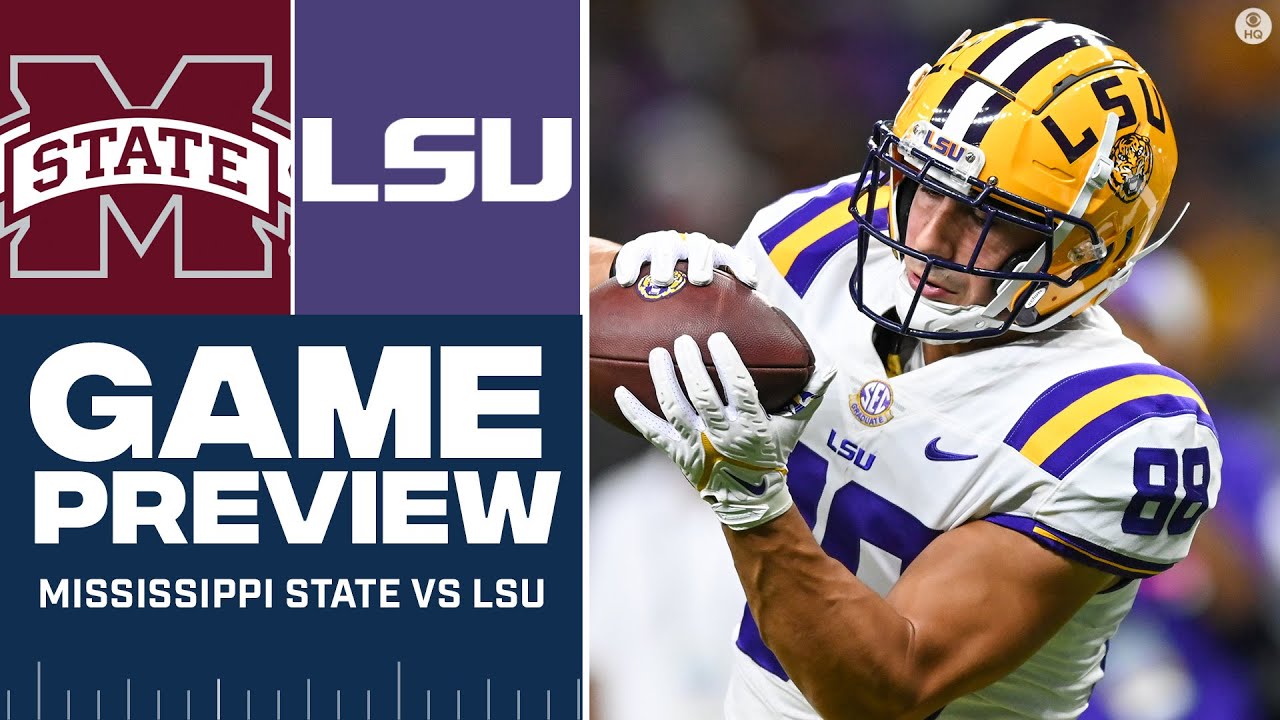 College Football Week 3: Misssissippi State vs LSU PREVIEW | CBS Sports ...