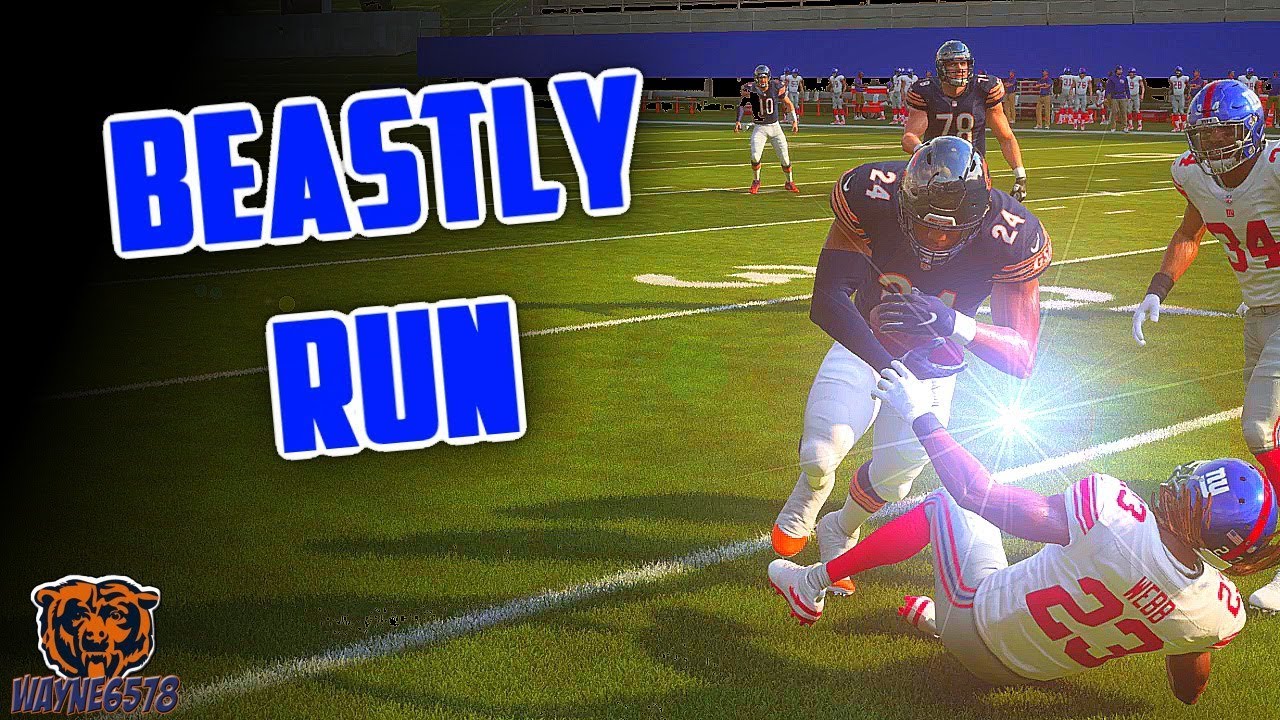 MADDEN 19 RUNNING POST PATCH | MADDEN 19 BEST BLOCKING RUNNING PLAY ...