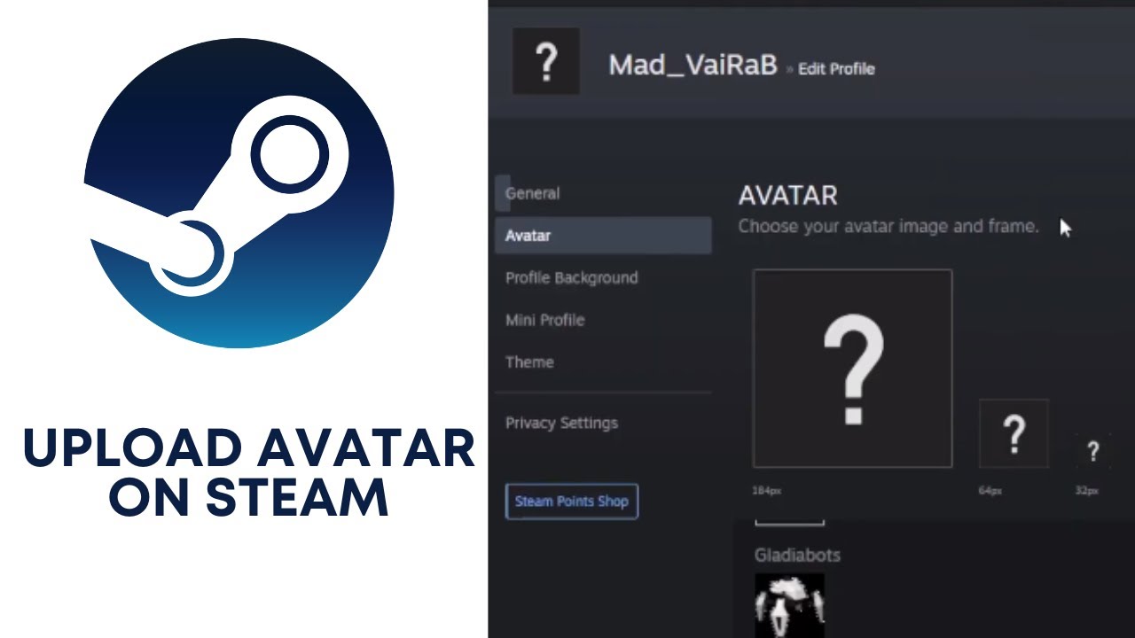 How to Upload Avatar on Steam Profile? How to Make Your Own Avatar On ...