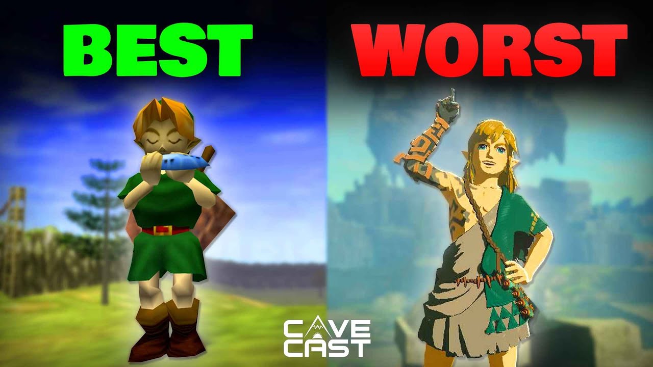 The BEST VS The WORST Zelda Games - YouTube