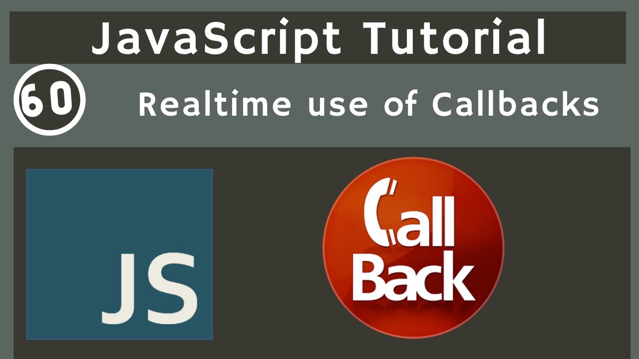 60 Real Time Use Of Callback Functions Javascript Javascript 2180