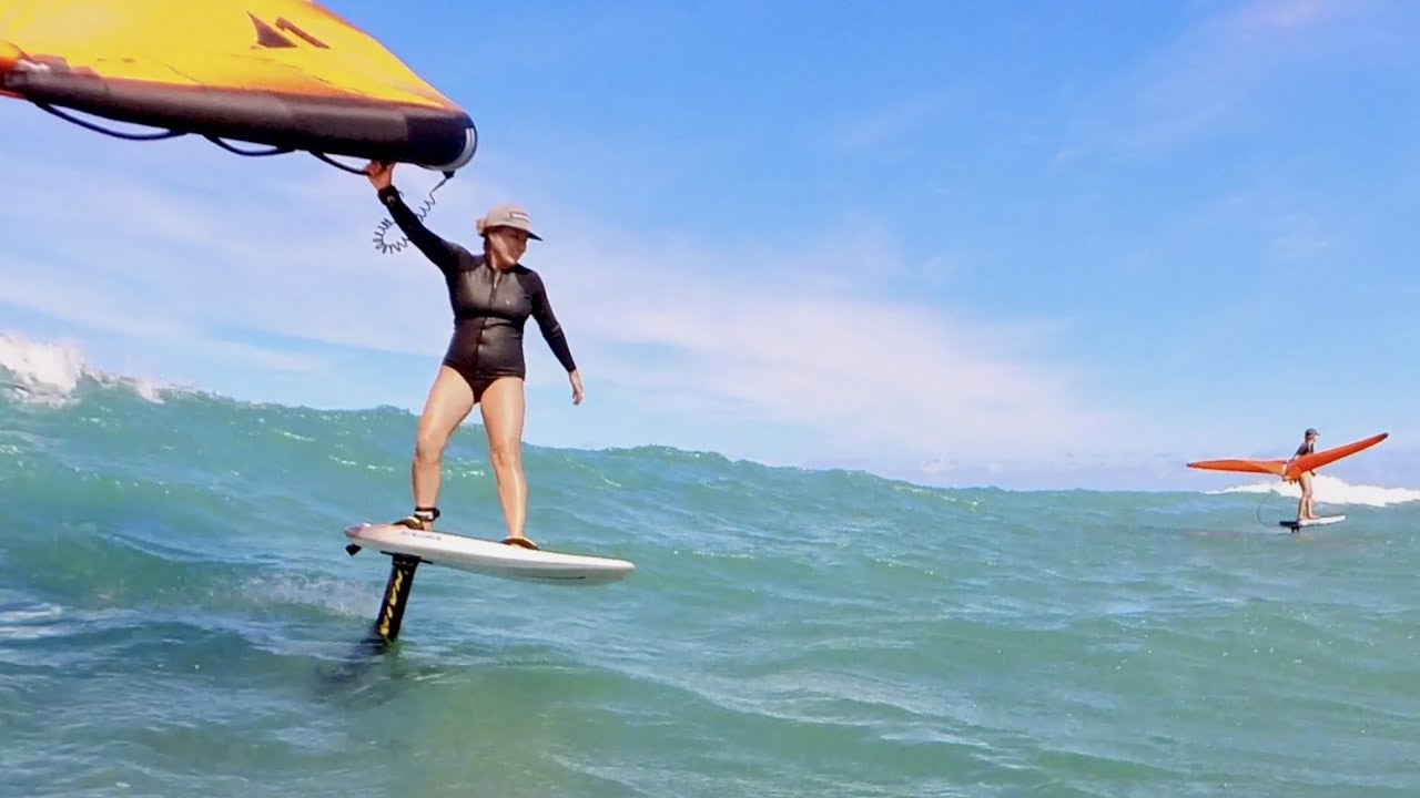 Maui is a wing foiling dream - YouTube