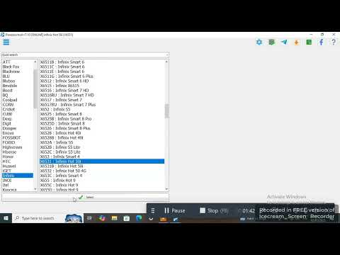 Infinix HOT 50i X6531 FRP - YouTube