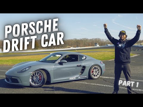 Building The Dream - 718 Cayman Porsche Drift Car - YouTube
