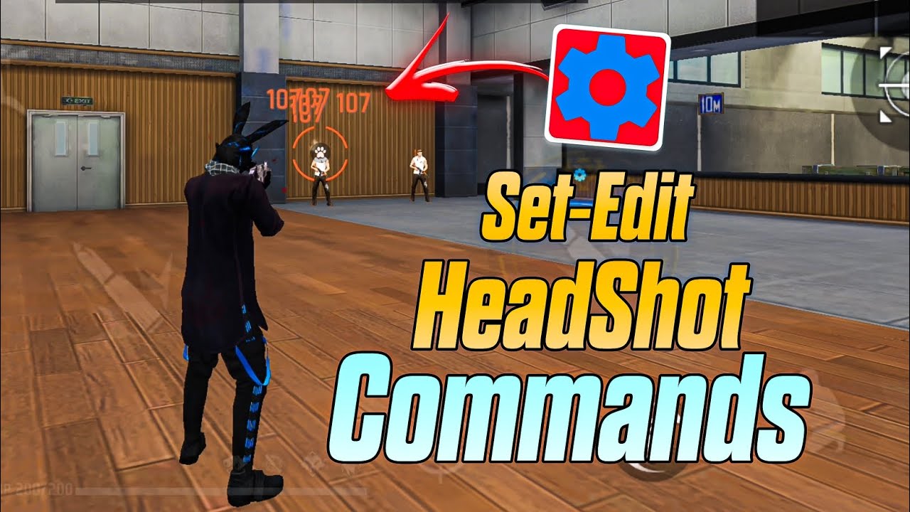 Set-Edit HeadShot Commands | sensibilidade free fire | Setedit free fire 💯 | - YouTube