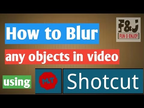 How to Blur Out a Section of your video Using Shotcut Video Editor - YouTube
