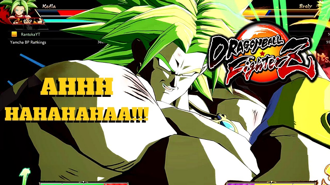DBZ BROLY HURT ME... | Dragonball FighterZ [RANKED] - YouTube