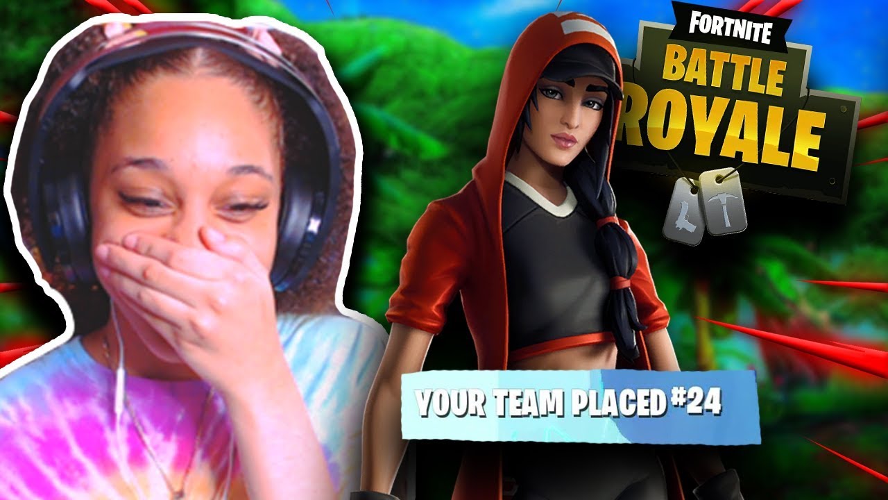 So we tried Duos.. 😭 | Fortnite Battle Royale ft. Halley Valentine ...
