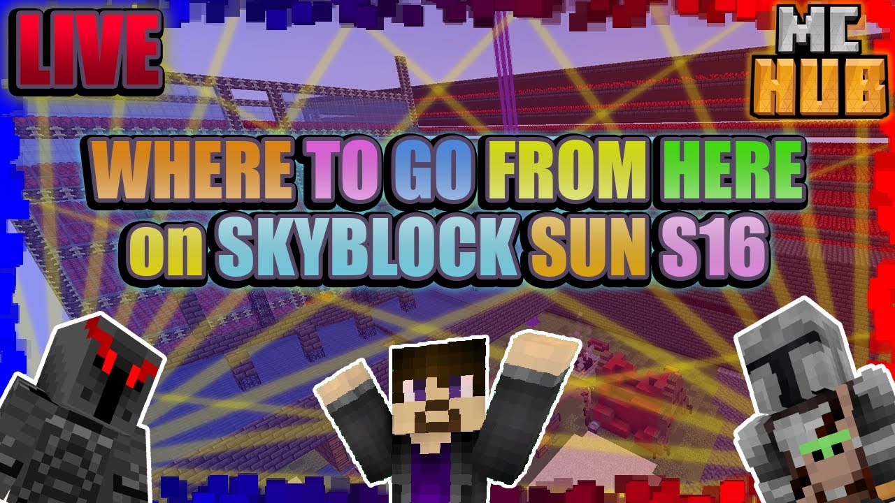 What to do as we retain Island TOP #1? on Skyblock Sun Season 16 - MCHUB - YouTube