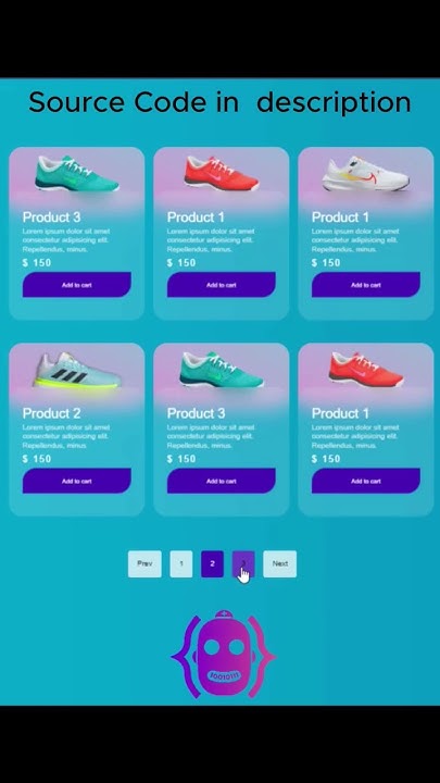 Front-end pagination. source code: https:drcoder.alfadigital.az #shorts ...
