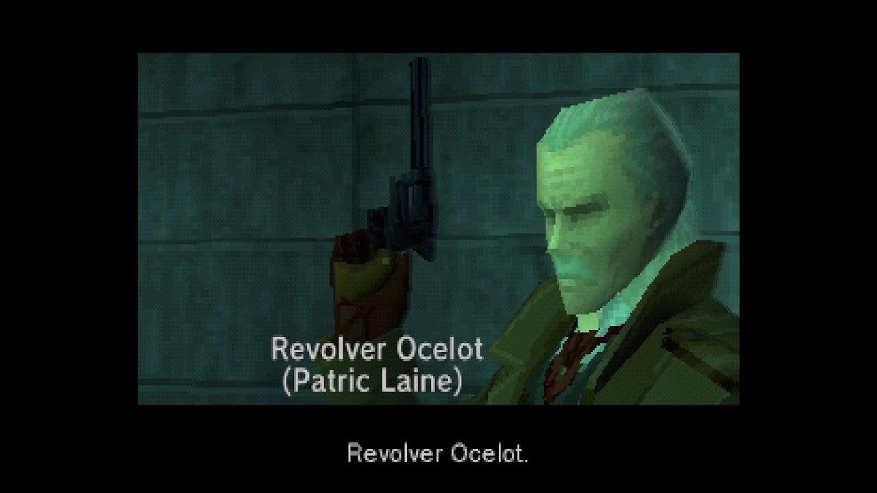 Revolver Ocelot - EP2 - Metal Gear Solid - PS1 - YouTube