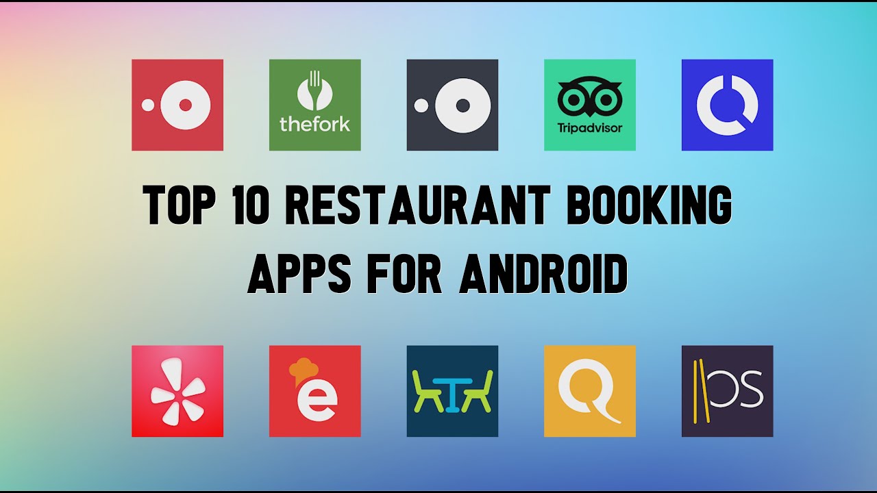 10 Best Restaurant Booking Apps For Android - YouTube