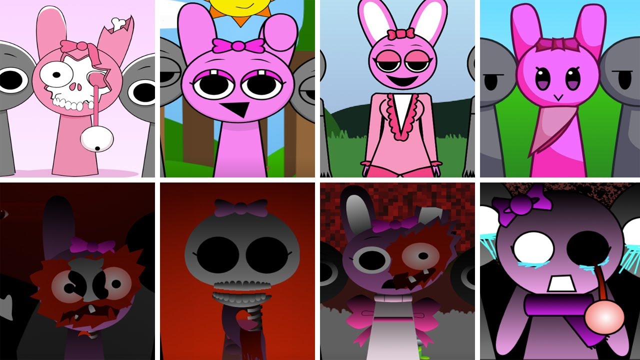 Incredibox - Sprunki but ONLY PINKI in ALL Different Mods - YouTube