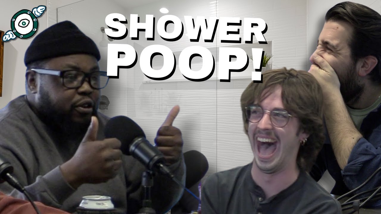 Pooping in the Shower!? (P Boiz Podcast Clip) - YouTube