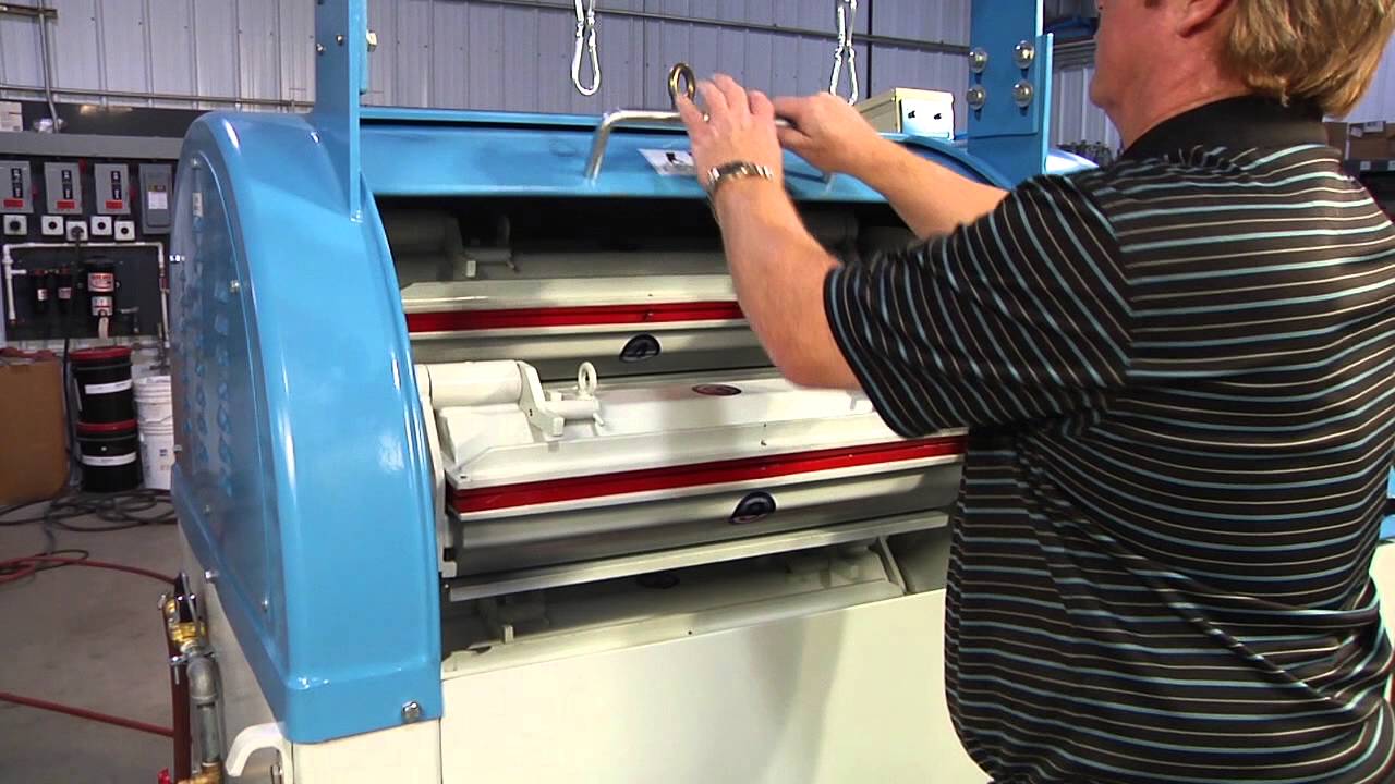 Mass Finishing HZ-60 Centrifugal Barrel Finishing Machine - YouTube