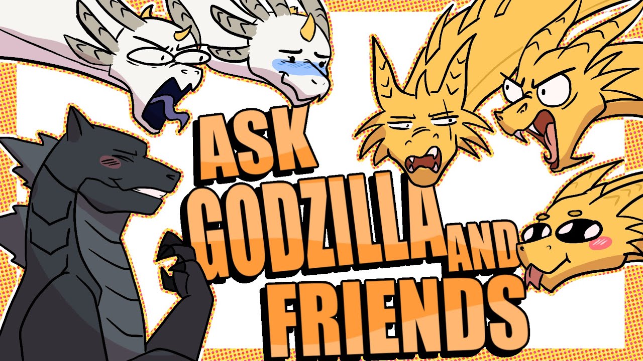 Ask Godzilla and Friends Part 1 (Godzilla Comic Dub) - YouTube