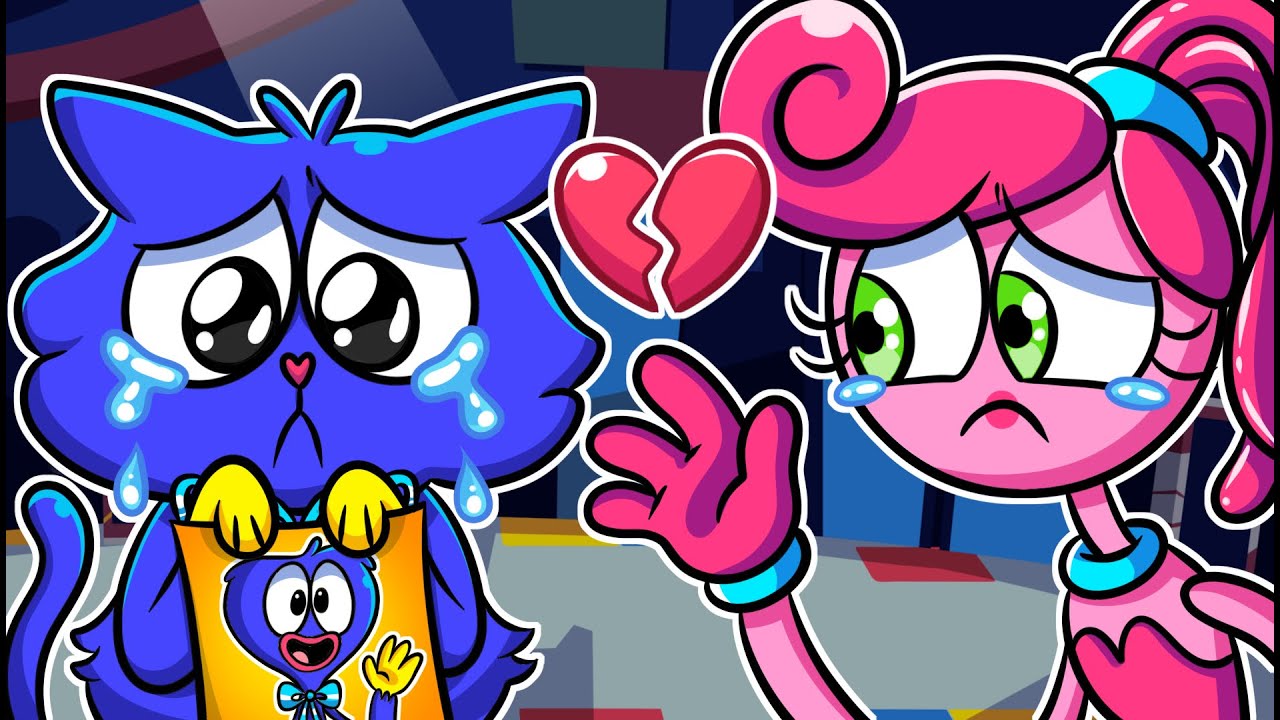 HUGGY WUGGY But CAT! Poppy Playtime Animation - YouTube