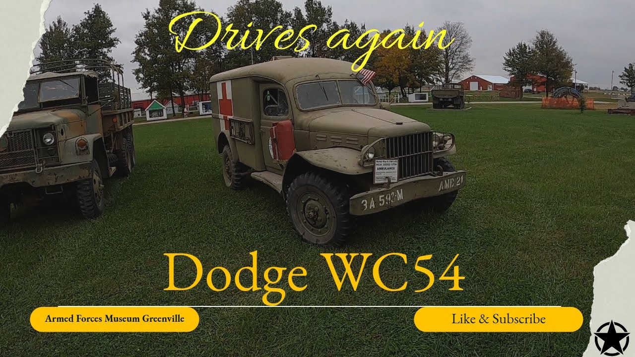 WC54 Custom Fuel tank and First drive. - YouTube