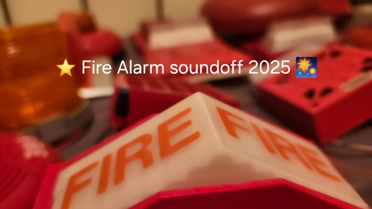 Fire Alarm Soundoff for 2025! Ringing Into the New Years! - YouTube