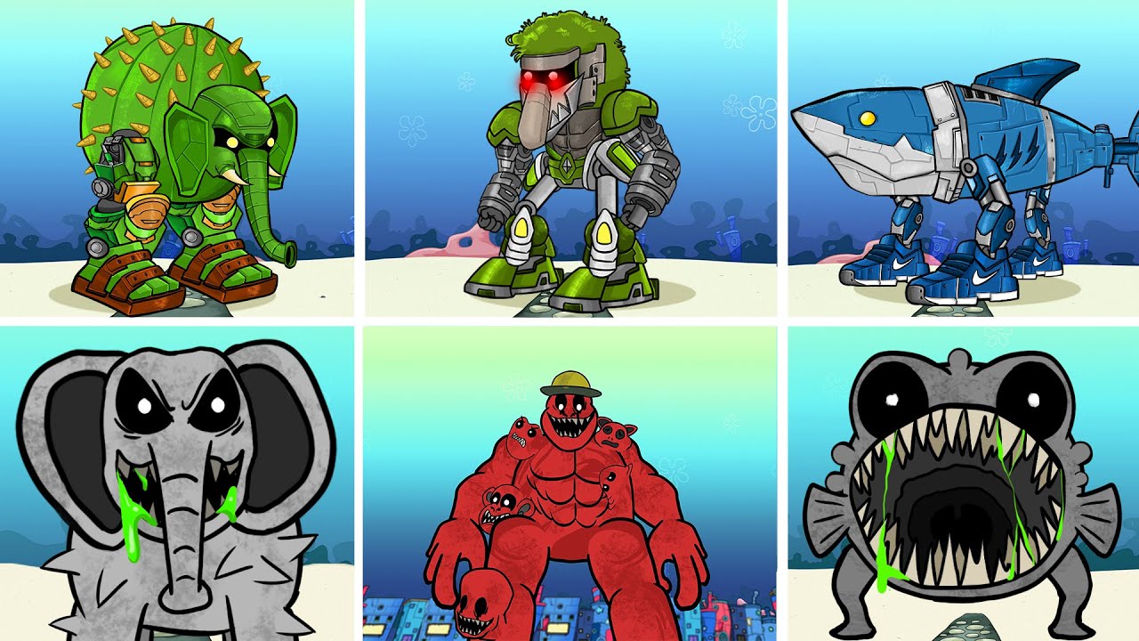 Compilation Top 5 ROBOT BRAINROT ITALIAN vs Zoonomaly Fights! 💥 ...